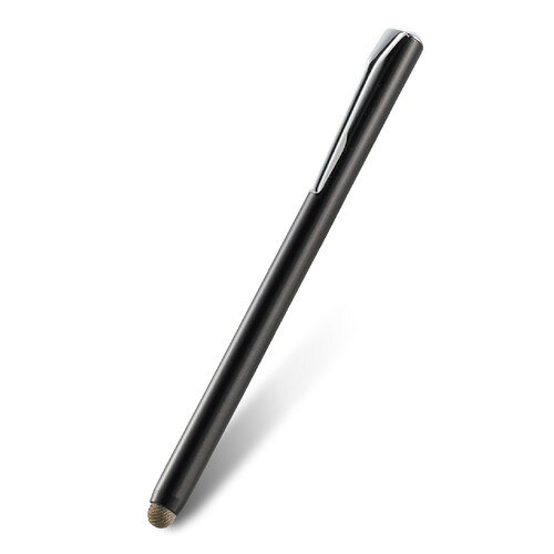 スマートフォン・タブレット用タッチペン 磁気吸着 導電繊維タイプ ブラックタッチペン 書き心地 快適 スマホ タブレット用 iPadにくっつく。検索キーワード:ELECOM | えれこむ | モバイルアクセサリー |タブレットの磁気を利用し...