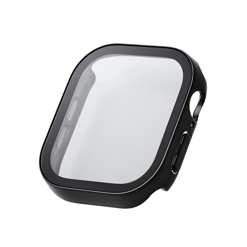 対応機種：Apple Watch Series 10 [46mm] ■セット内容：ケース本体×1 ■材質：ケース本体:ガラス、ポリカーボネート ■カラー：ブラック■対応機種：Apple Watch Series 10 [46mm] ■セット...