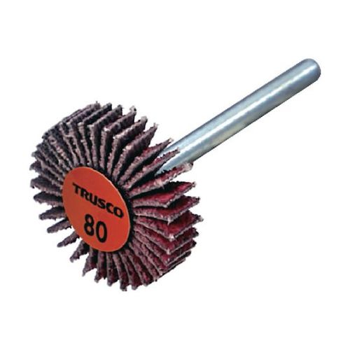 セラミックフラップホイール 軸径3mm #80 外径25×幅5×軸長30 （10個入） TCF2505-CE-80セラミックフラップホイール 軸径3mm #80 外径25×幅5×軸長30 （10個入） TCF2505-CE-80 。セラミッ...