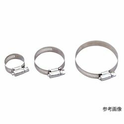 ステンレスホースバンド 幅8mm (1個) 小口径のホースに使いやすいバンドです。ネジHEXが1/4inchのため、インチ用のドライバー（M-BD）があると締めやすいです。ステンレスホースバンド 幅8mm (1個)。小口径のホースに使いやす...