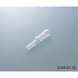 共通摺合拡大アダプター 112mm (1個) 摺合せを変更する事が出来ます。共通摺合拡大アダプター 112mm (1個)。材質：硼珪酸ガラス-1上部メス摺合：29/42下部オス摺合：19/38全長（mm）：112★※特注対応可。検索キーワー...