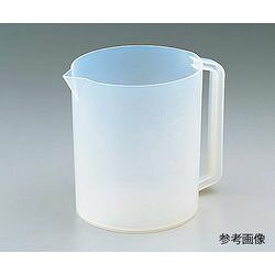 非粘着性で洗浄が容易ですので汚染の心配もありません。把手付ビーカー 3L (1個)。非粘着性で洗浄が容易ですので汚染の心配もありません。型番：1511-3000材質：PFA（フッ素樹脂）使用温度範囲：-270〜+250℃目盛付き容量：3L胴...