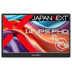 JAPANNEXT 14インチ タッチパネル搭載 フルHD(1920x1080)解像度 モバイルモニター JN-MD-IPS14FHDR-T miniHDMI USB Type-C HDR スマー…HDRに対応した14インチ フルHD(19...
