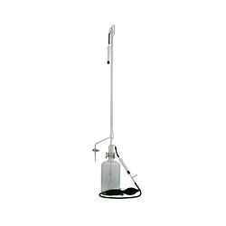 　自動ビュレット PTFEコック付き 50mL (1式)。コード番号：022510-50材質：DUROBAX(R)（硼珪酸ガラス-2）スーパーグレードタイプPTFEコック付き容量（mL）：50一目盛（mL）：0.1びん容量（mL）：2000...
