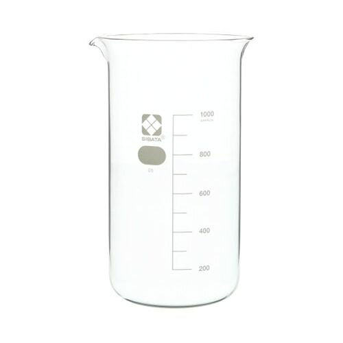 トールビーカー 1000mL (1個) 容量（mL）：1000。胴径×全高（mm）：100×195。材質：硼硅酸ガラス-1。トールビーカー 1000mL (1個)。容量（mL）：1000胴径×全高（mm）：100×195材質：硼硅酸ガラス-...