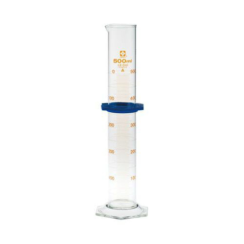 メスシリンダースーパーグレード 500mL (1個)メスシリンダースーパーグレード 500mL (1個)。コード番号：023520-5001A材質：硼珪酸ガラス-1校正証明書発行可容量500mL一目盛：5mL外径：φ55mm全高：360mm...