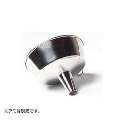 足部に空気抜き加工してあり、移しかえがスムーズです。引っ掛けリング付きで収納に便利です。替アミ式ロート （本体） (1個)。足部に空気抜き加工してあり、移しかえがスムーズです。引っ掛けリング付きで収納に便利です。125mm（本体）材質：ステ...