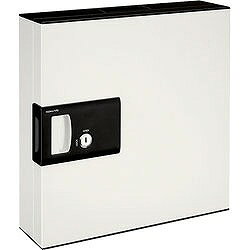 多数の鍵を安全、コンパクトに収納できるセキュリティ性の高いキーボックスセキュリティに配慮したシリンダー錠タイプです。壁面固定はもちろん収納家具にピッタリ入るコンパクト設計です。シンプルでスタイリッシュなデザインです。鍵のサイズや本数に応じて...