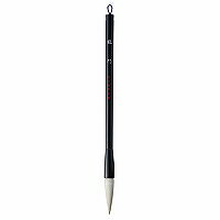 文具 ＞ 書道用品 ＞ 筆。3号・中鋒・硬め。墨含みが良く、大胆な線が書けます。◆材質：軸：天然竹軸、主な毛材：羊毛・白天尾◆本体サイズ：φ13．6×251mm◆本体重量：14g。本体色・柄：。規格：3号白毛。本体重量：14g。