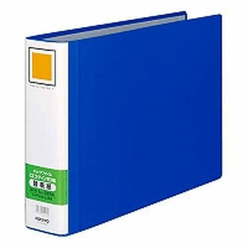 文具 ＞ ファイル ＞ 厚型ファイル。使用済みファイルのとじ具を取り付けて再利用できる替表紙本体色・柄：青。サイズ：本体 約 縦75×横386×奥267mm。検索キーワード:RH669B チユーブフアイル フ-RH669B フRH669B