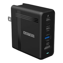 　[入力端子]USB Type-C、 Type-A [電圧]Type-C： 5V/9V/12V/15V/20V ・ Type-A： 5V/9V [使用温度範囲]0 〜 35℃ [外形寸法]73.0(W)×66.0(D)×31.0(H)mm ...