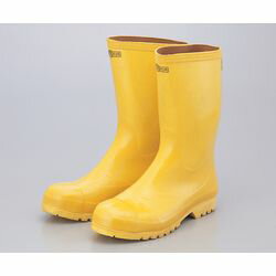 安全ゴム長靴(化学防護長靴)先芯入軽作業用 26cm 黄色 (1足) 靴底に踏み抜き防止板が組み込まれており、安全性に優れています。靴底は耐油性に優れており、滑り止めも強化しています。安全ゴム長靴(化学防護長靴)先芯入軽作業用 26cm 黄...