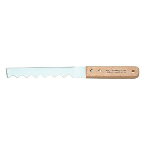 断熱材カッター K-470断熱材カッター K-470 。直刃・波刃・カッターエッジと素材や作業に応じて使い分けできる3枚刃です。各種断熱材(グラスウール・硬質ウレタンフォーム・押出発泡ポリスチレン)の切断・加工。直刃・波刃・カッターエッジと...