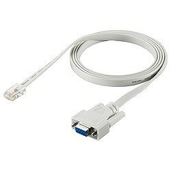 対応機器をパソコンにつないで設定できるパソコンと直結して設定が行える。コンソールケーブルをつないでコマンドラインで機器を設定。本製品は、対応のビジネススイッチやアクセスポイントとパソコンを繋ぐRJ-45タイプのコンソールケーブルです。本製品...