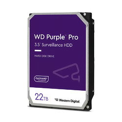 Western Digital 内蔵 HDD 22TB WD Purple Pro 監視システム 3.5インチ SATA 3.0 7、200rpm 512MB WD221PURP・監視用ハードディスク「WD Purple Pro」は高度な機...