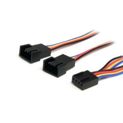 2台の4ピン(PWM)ファンを単一のマザーボード電源コネクタに接続【スターテック.com】【 安心メーカー無期限保証 】耐久性のある 構造 丈夫なPWM(4ピン)コネクタ 実装が簡単検索キーワード:(【 安心メーカー無期限保証 】接続、変換...