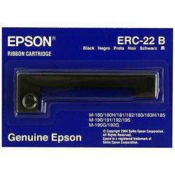 インクリボン黒【メーカー純正品】インクリボン黒検索キーワード:EPSON ERC-22B インクリボン ERC22B【メーカー純正品】