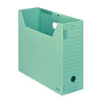 文具 ＞ ファイル ＞ ドキュメント・収納BOX。本体色・柄：緑。本体重量：300g。サイズ：本体 約 縦6×横419×奥260mm。