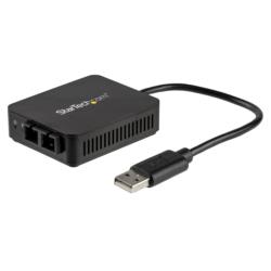 ノートパソコンのUSB-Aポートから100Mbps光ファイバネットワークに接続【スターテック.com】●USBコンピュータから光ファイバーLANへの臨時的な接続、または光ファイバネットワークカードが搭載されていないノートパソコンでの使用に便...