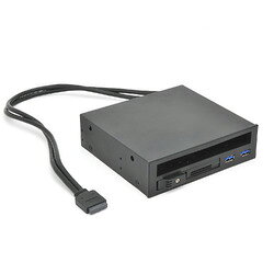 ひとつの5.25ベイにスリムドライブ×1、2.5HDD/SSD×1、USB3.2 Gen1ポート×2を増設可能なリムーバブルラック■5.25インチベイにUSB3.2 Gen1を2ポート増設、更に12.7mm厚スリムドライブと2.5HDD/S...