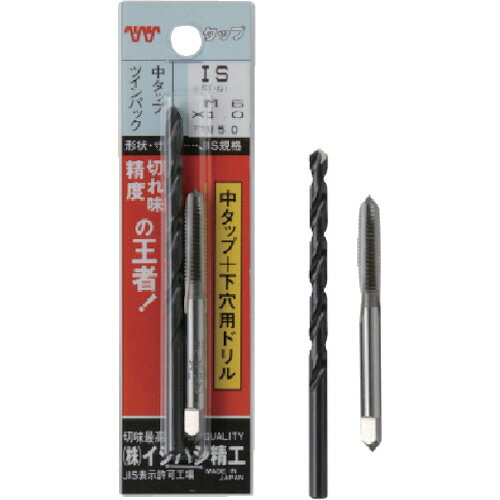 　P-HT-TW-M6X1.0。梱包・工具・作業用品 ＞ 切削工具 ＞ 穴あけ／ネジきり工具 ＞ ハンドタップ。