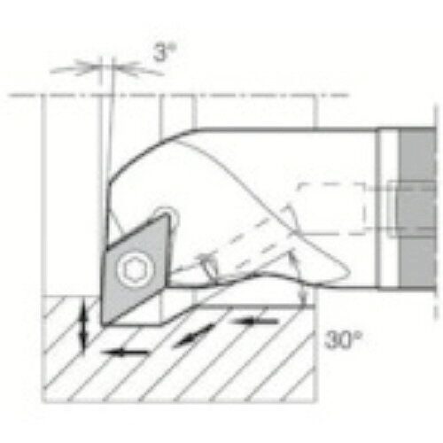　E10N-SDUCL07-14A。梱包・工具・作業用品 ＞ 切削工具 ＞ 切削工具 ＞ TA式旋削工具。