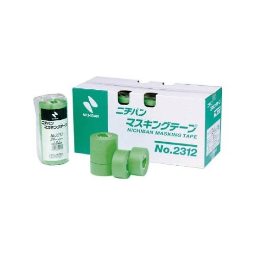 強粘着力タイプでも、のり残りはほとんどありません。加熱乾燥時のテープ密着性が良好です。マスキングテープ 2312Hー12 12mm×18m（10巻入り） 2312H-12 。強粘着力タイプでも、のり残りはほとんどありません。加熱乾燥時のテー...