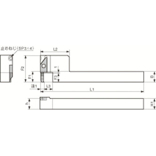 　SVNSR1010K-12-11XN。梱包・工具・作業用品 ＞ 切削工具 ＞ 切削工具 ＞ TA式旋削工具。