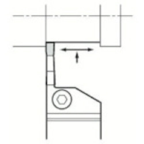 　KGDSR2020-C。梱包・工具・作業用品 ＞ 切削工具 ＞ 切削工具 ＞ TA式旋削工具。