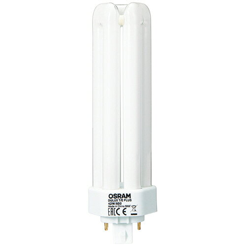 ダウンライトや照明器具に使う小型の蛍光灯。DULUX T/E PLUS 42W/850。事務機器・家電・電池 ＞ 電球・蛍光灯 ＞ コンパクト形蛍光ランプ ＞ 。●6本のチューブが柱状になった形の高周波点灯専用蛍光ランプ。42W形、色は昼白...