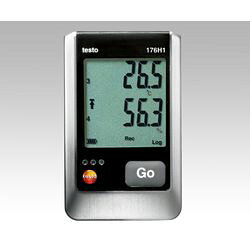 温度データロガー Testo176 H1 (1台) 外付けプローブで、恒温槽内のモニタリングが可能です。露点温度・絶対湿度演算・湿球温度演算機能付きです。温度データロガー Testo176 H1 (1台)。外付けプローブで、恒温槽内のモニタ...