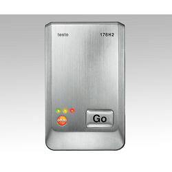 温度データロガー Testo176 H2 (1台) 頑丈で耐衝撃性に優れたメタルタイプです。外付けプローブで、恒温槽内のモニタリングが可能です。露点温度・絶対湿度演算・湿球温度演算機能付きです。温度データロガー Testo176 H2 (1...