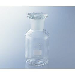 試薬瓶（広口・栓付き）（デュラン(R)） 白 250mL (1本) 化学的に安定で優れた耐食性を示します。熱膨張係数が低く、熱や温度の衝撃に対し優れた特性を持っています。試薬瓶（広口・栓付き）（デュラン(R)） 白 250mL (1本)。化...