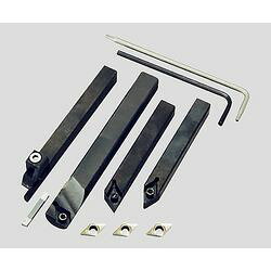 卓上旋盤超硬スロアウエイバイト 4本セット Compact3/Compact7用 (1セット) 適用機種：Compact3/Compact7。型番：超硬スロアウエイバイト4本セット。 。卓上旋盤超硬スロアウエイバイト 4本セット Compa...