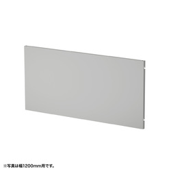 eデスク用ケーブル収納パネル。バックパネルを二重構造にできます。背面を二重構造にすることができます。ケーブルを隠すことができます。取付けは引っ掛け式になっているので、メンテナンスの際に容易に外すことができます。組立ての際にバックパネルとケー...
