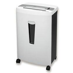 機器 ＞ オフィス機器 ＞ シュレッダー。ラベルつき封筒、窓付き封筒、DM、ダンボール等もパワフルに裁断本体色・柄：?。本体重量：19kg。保証書：商品に同封。サイズ：本体 約 縦649×横410×奥295mm。