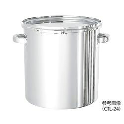 密閉式タンク バンドタイプ 100L (1個)密閉式タンク バンドタイプ 100L (1個)。フタとパッキンをレバーバンドで締め付ける密閉容器です。レバーバンド、フタ、パッキンは容器から取り外しができるため、容易に洗浄が行えます。容器は積み...