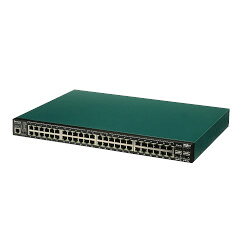 　([インターフェース]10BASE-T/100BASE-TX/1000BASE-T。[転送方式]ストア&フォワード [ポート数]10/100/1000Mbps：48、SFP：4(排他))