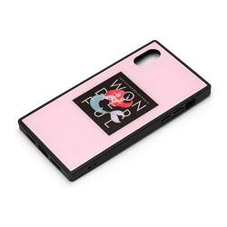 ディズニーキャラクターデザインのiPhone XS/X用 ガラスハイブリッドケースディズニーキャラクターデザインのiPhone XS/X用 ガラスハイブリッドケースです。ガラスの光沢とTPUの一体感が美しいハイブリッド設計。背面にはキズに強...