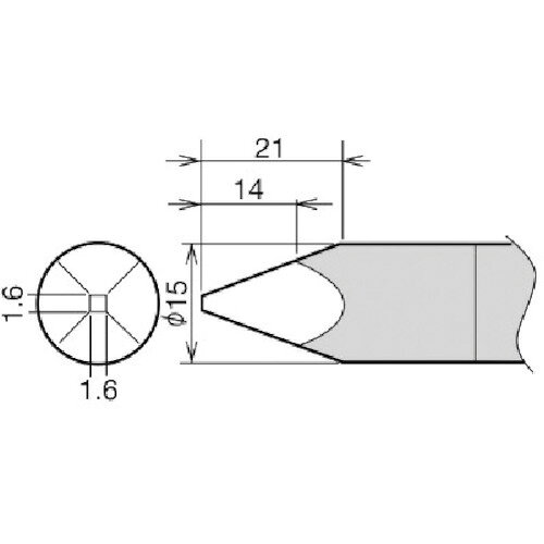 　RX-89HRT-15A。梱包・工具・作業用品 ＞ 作業用品 ＞ 電気／電子関連用品 ＞ ハンダ・ハンダゴテ。