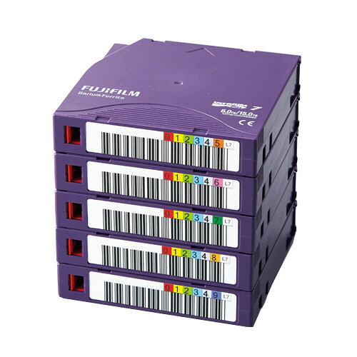 管理に便利なEDPラベル付。LTO FB UL-7 OREDPX5Y。OA・PC消耗品 ＞ 記録メディア ＞ 磁気テープ ＞ LTO　Ultrium。●5巻連番のラベル貼り付け済のLTO Ultrium7カートリッジ、ラベルヨコ仕様です。（...