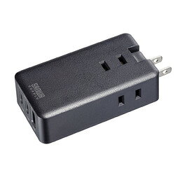 外出先やデスク周りで複数機器をすっきり充電したい方に。コンパクト設計でスマホやノートPCも高速充電できる便利なモバイルタップ。ブ…AC3個口に加え、USB Type-C×2とUSB-A×1を搭載し、最大6台の機器を同時に接続できます。＜br...
