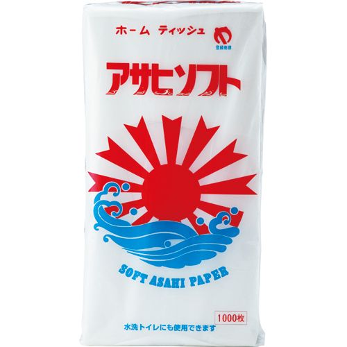 ソフトな肌触り。介護のシーン、ペットの世話などで活躍！！。アサヒソフト1000マイ。衣料・生活用品 ＞ 日用品 ＞ トイレットペーパー ＞ その他トイレットペーパー。