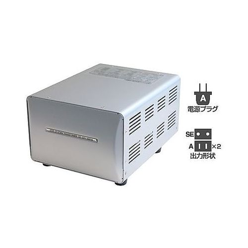 海外国内用型変圧器220-240V／3000VA WT-15EJ海外国内用型変圧器220-240V／3000VA WT-15EJ。