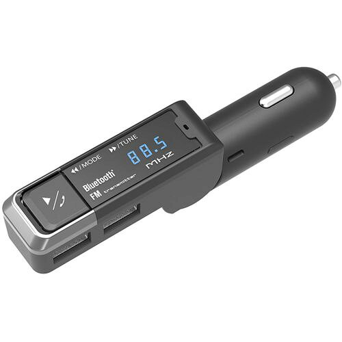 Bluetooth FMトランスミッター USB2ポート 4.8A スリムBluetooth FMトランスミッター USB2ポート 4.8A スリム。