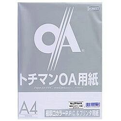 文具 ＞ OAサプライ ＞ 印刷用プリンタ用紙。紙が厚くて強靭性があり、トナーの定着にもすぐれています本体色・柄：ホワイト。規格：A4規格：210mm×297mm。本体重量：412g。サイズ：パッケージ 約 縦300×横225×奥9mm。