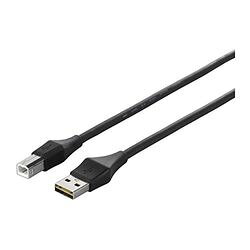 　USB2.0規格対応のプリンターやハードディスク等の周辺機器を接続するケーブル。抜き挿ししやすいコネクターデザイン。パソコンやUSBハブなどに接続するときも、向きを気にせず挿せる「どっちもUSBコネクター」搭載。検索キーワード:IBUFFALO