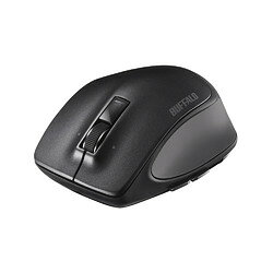 「心地よい」をカタチに。Premium Fit。Bluetooth対応BlueLEDマウス「安定感」をカタチに。「快適」をカタチに。操作音が静かな場所でも気にならない静音設計。([インターフェース]Bluetooth。[カラー]ブラック)