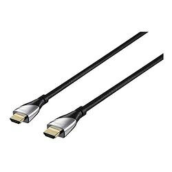 4K/Ultra HDフルスペック映像を伝送可能。高画質4K/Ultra HDに対応。Premium HDMI Cable認証取得済。映像・音質の劣化を抑え、 安定した高画質を実現する外部ノイズ軽減構造。イーサネット(ネットワーク接続)に対...