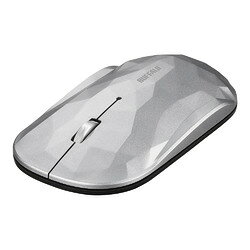 レシーバー不要、Bluetooth接続でスマートに使える静音・薄型のBlueLED光学式3ボタンマウス●レシーバー不要のBluetooth接続でスマートに使える●持ち運びに便利なスリムボディ●スリムでも操作しやすいデザイン